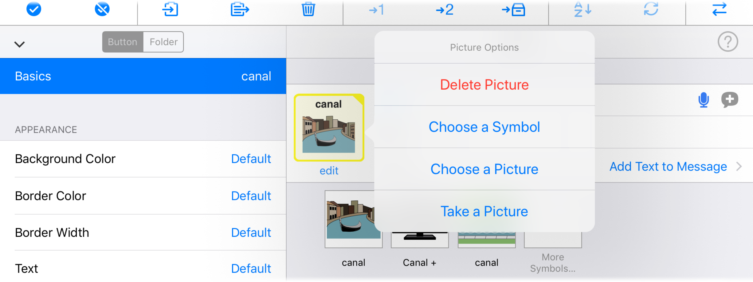 Add a button - AssistiveWare