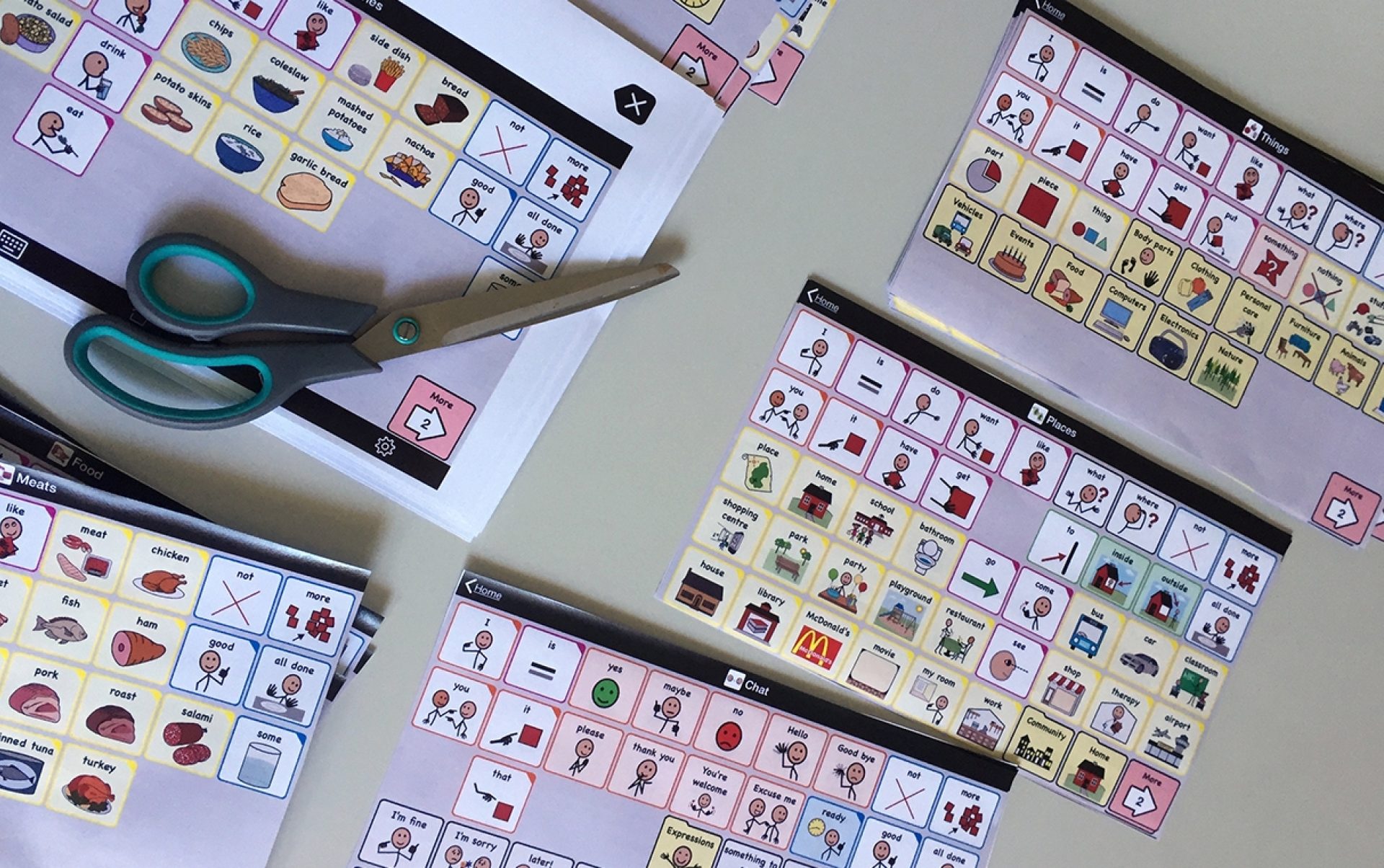 Making a paper-based AAC book - AssistiveWare