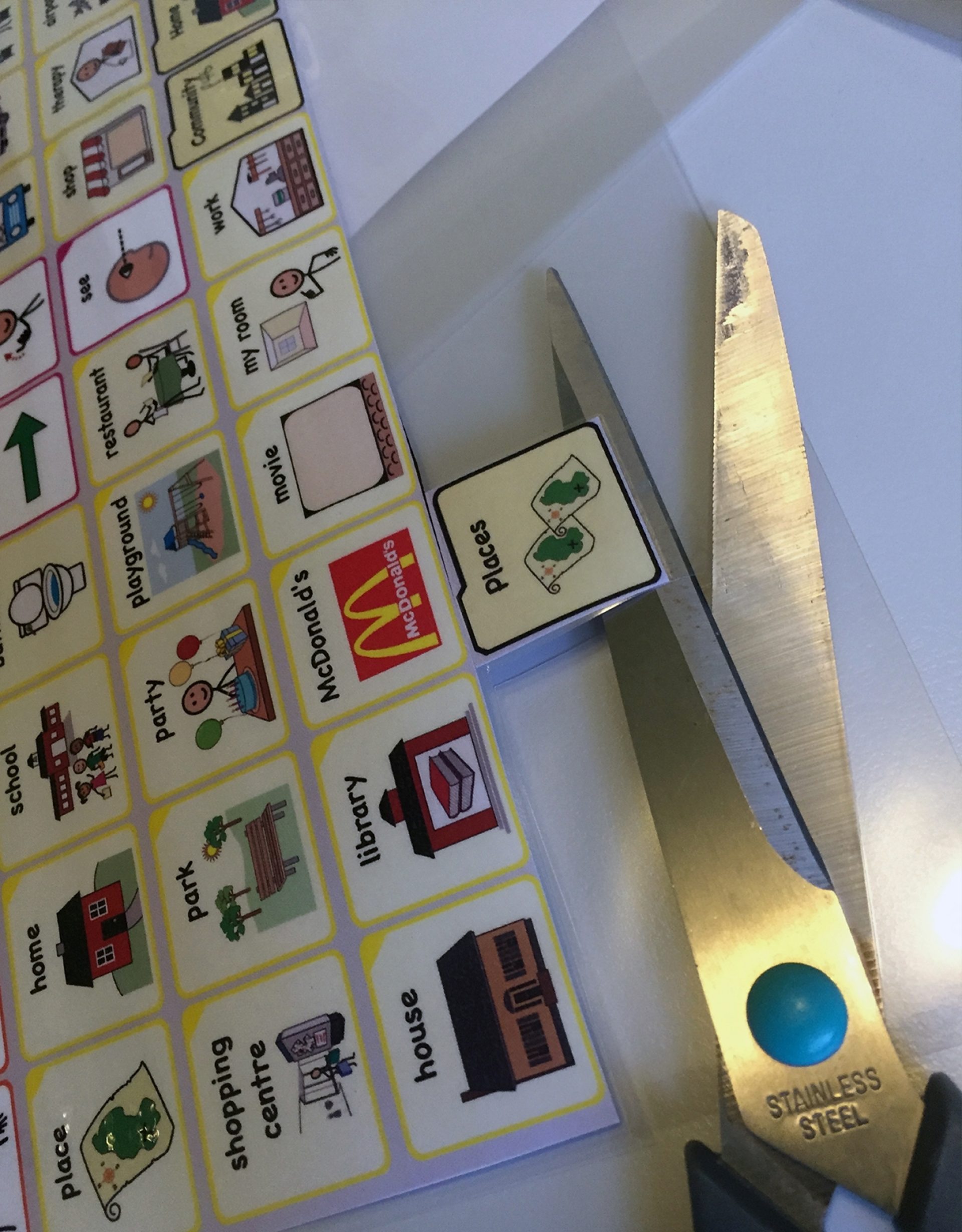 Making a paper-based AAC book - AssistiveWare