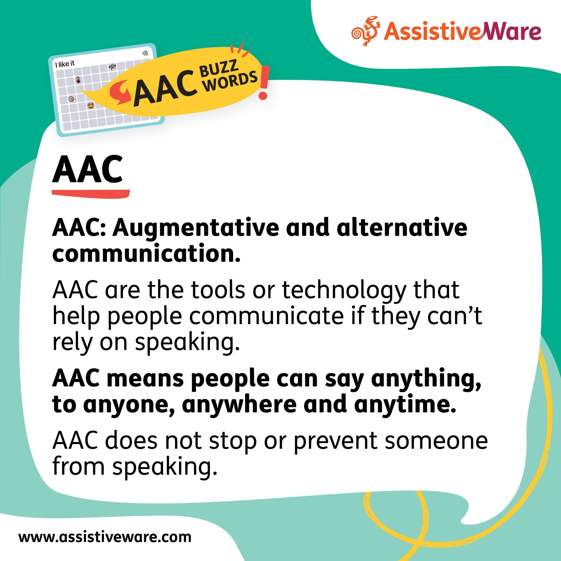 AAC help: Common phrases and buzzwords - AssistiveWare