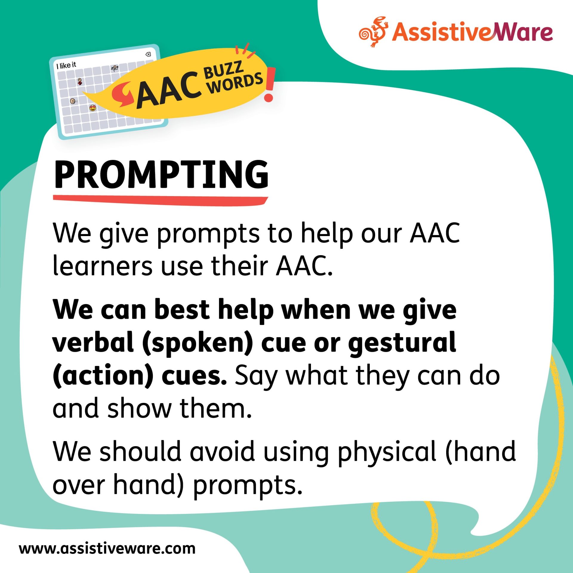 AAC help: Common phrases and buzzwords - AssistiveWare
