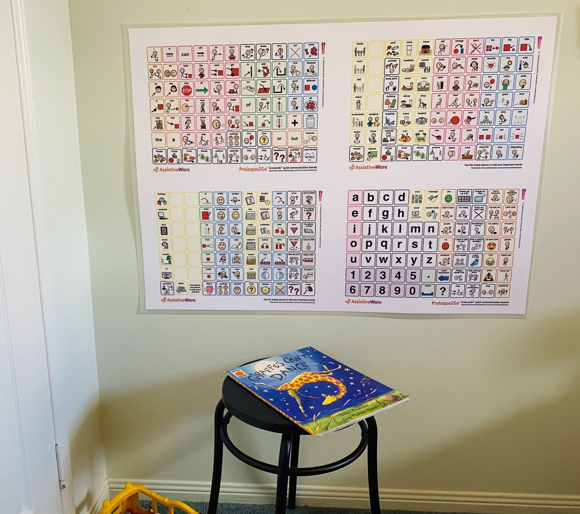 AssistiveWare's Core word boards - AssistiveWare