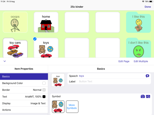 Add a button - AssistiveWare