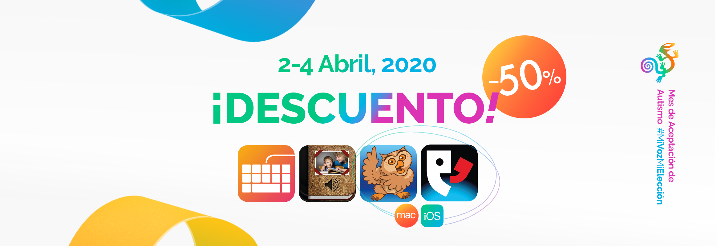 Descuento Celebrando el Mes de Aceptación del Autismo 2020 - AssistiveWare
