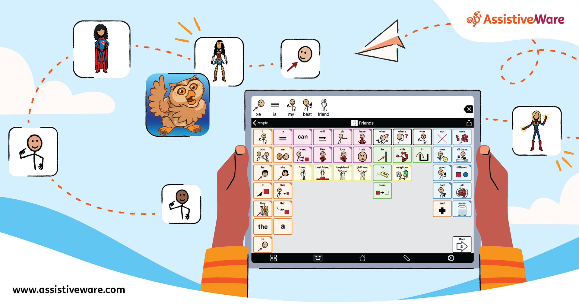 Diversiteit staat voorop in Proloquo2Go 7.5 - AssistiveWare