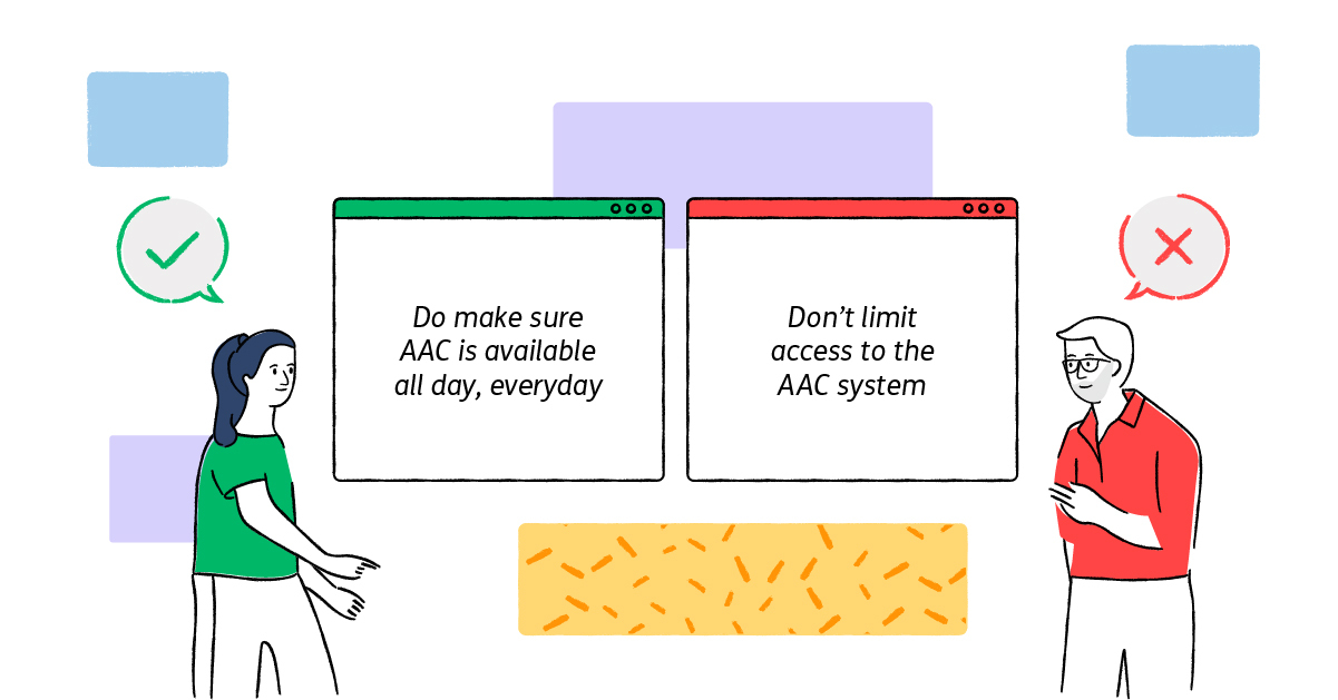 Do’s and Don’ts of AAC - Modeling - AssistiveWare