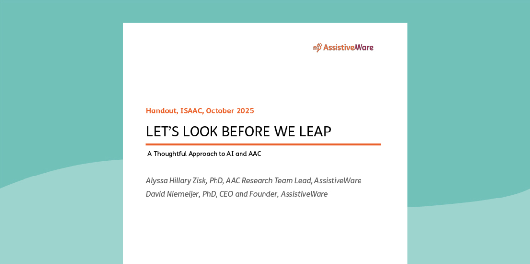 AAC Resources - AssistiveWare