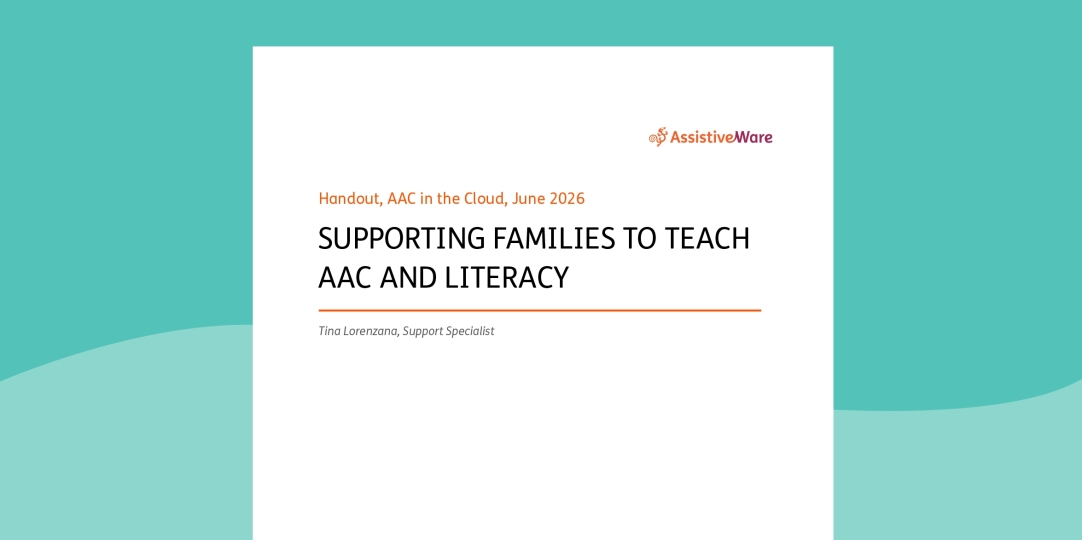 AAC Resources - AssistiveWare