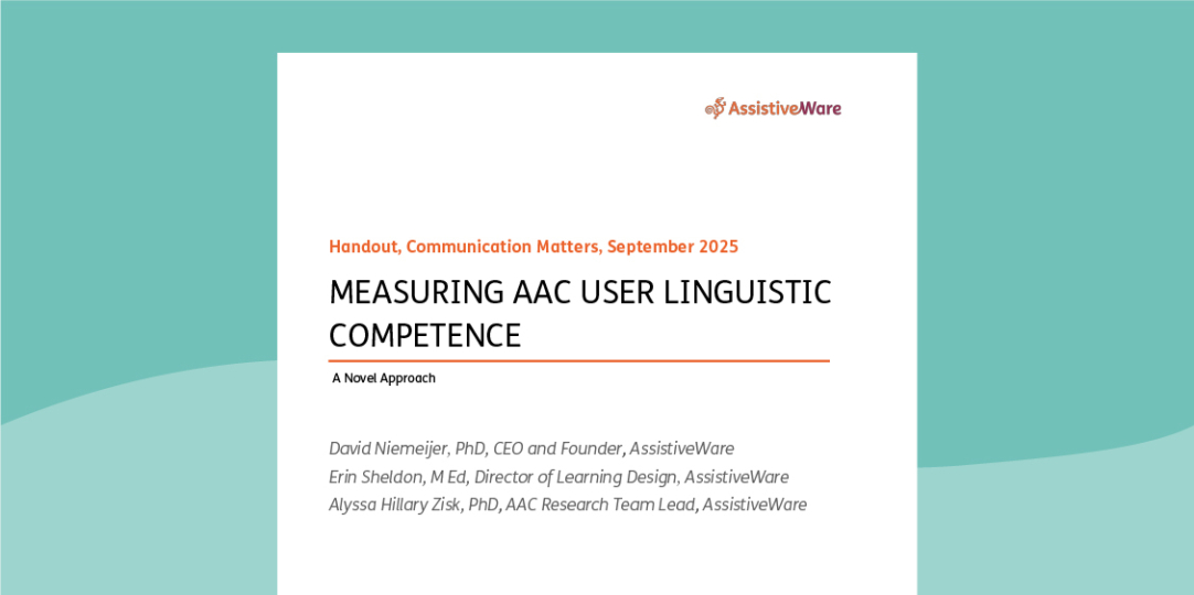 AAC Resources - AssistiveWare