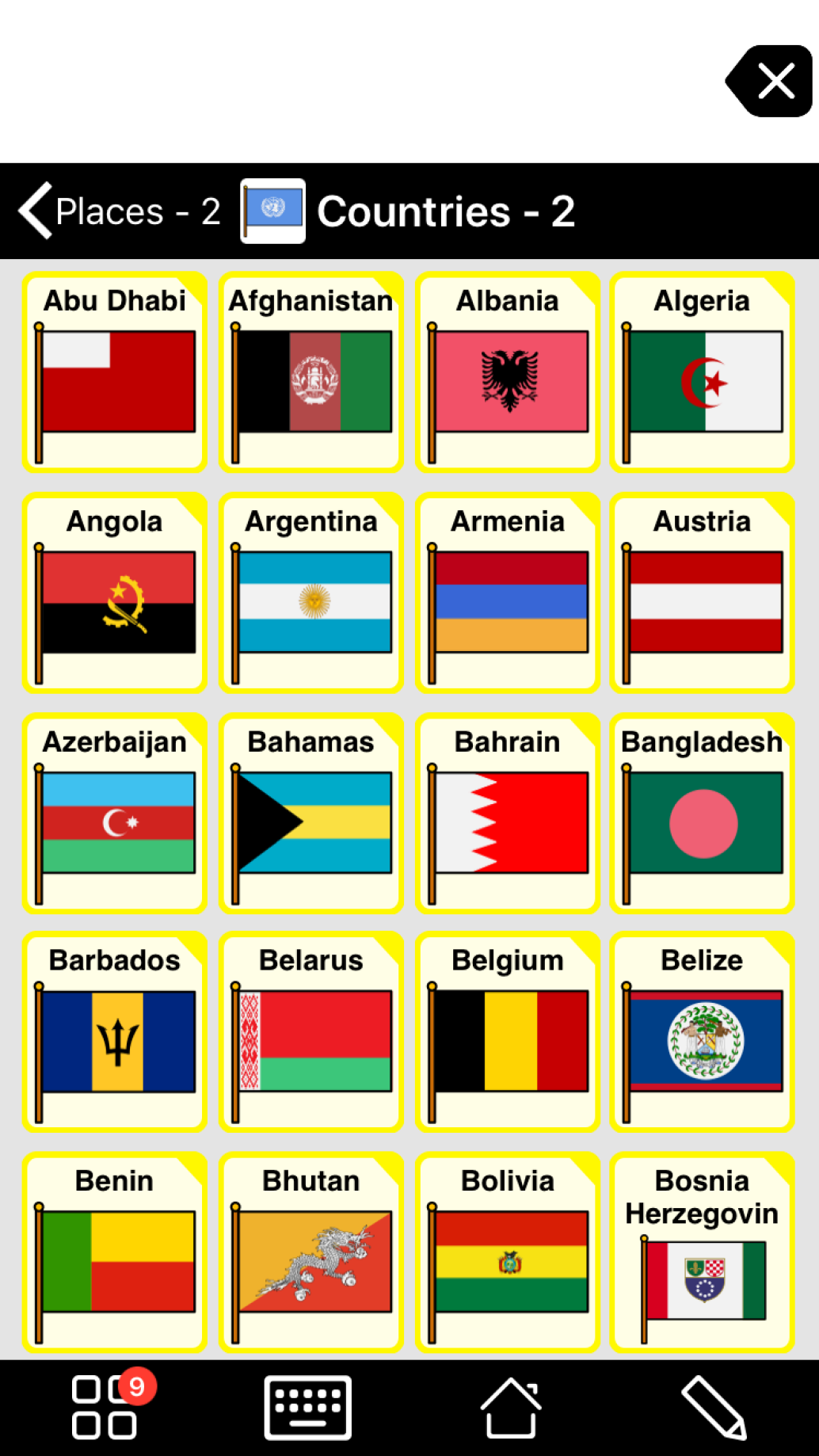 Switch a folder to list or grid view - AssistiveWare