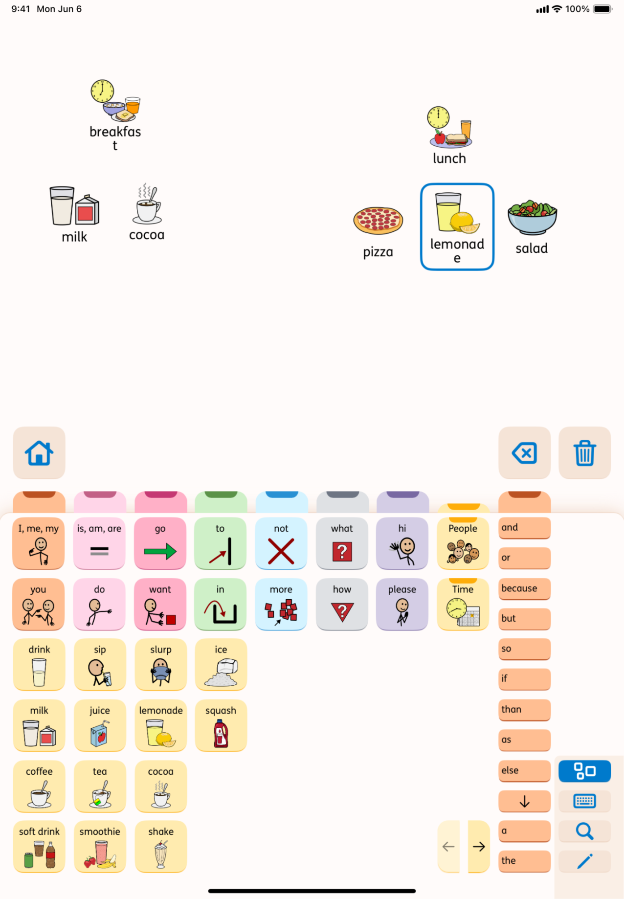 Proloquo Thinking Space ™ - AssistiveWare