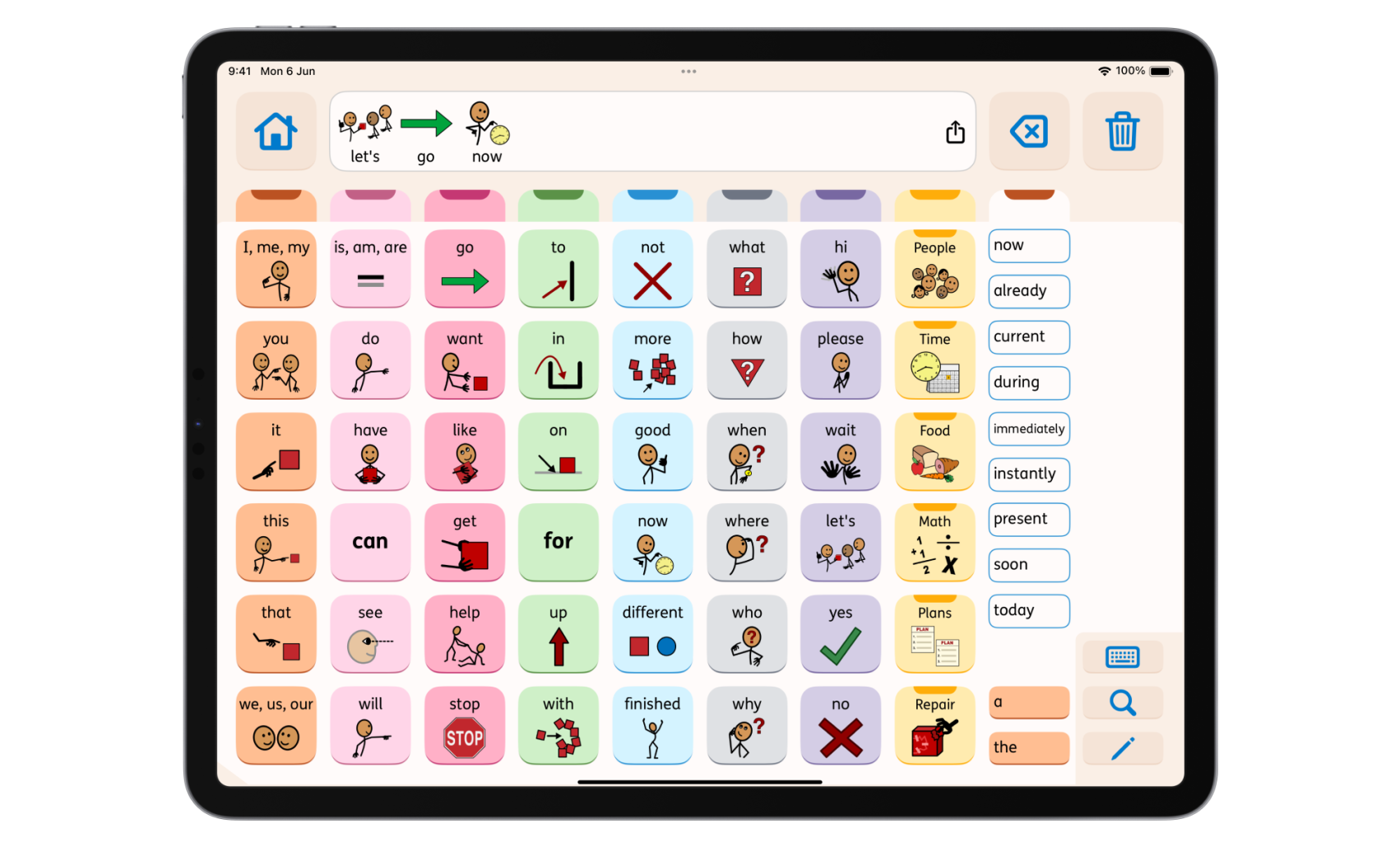 Can I teach grammar with Proloquo? - AssistiveWare