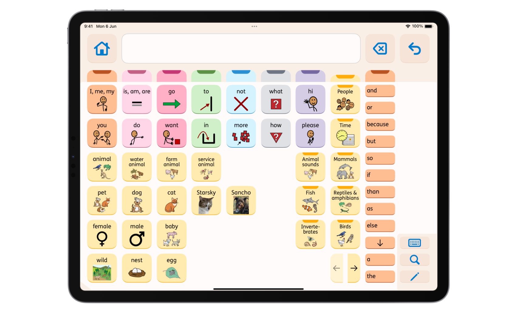How can I use Proloquo to teach categories? - AssistiveWare
