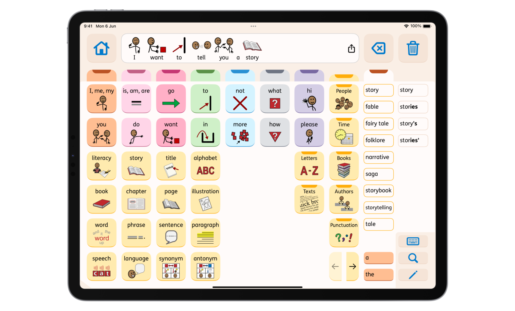How does Proloquo promote literacy? - AssistiveWare