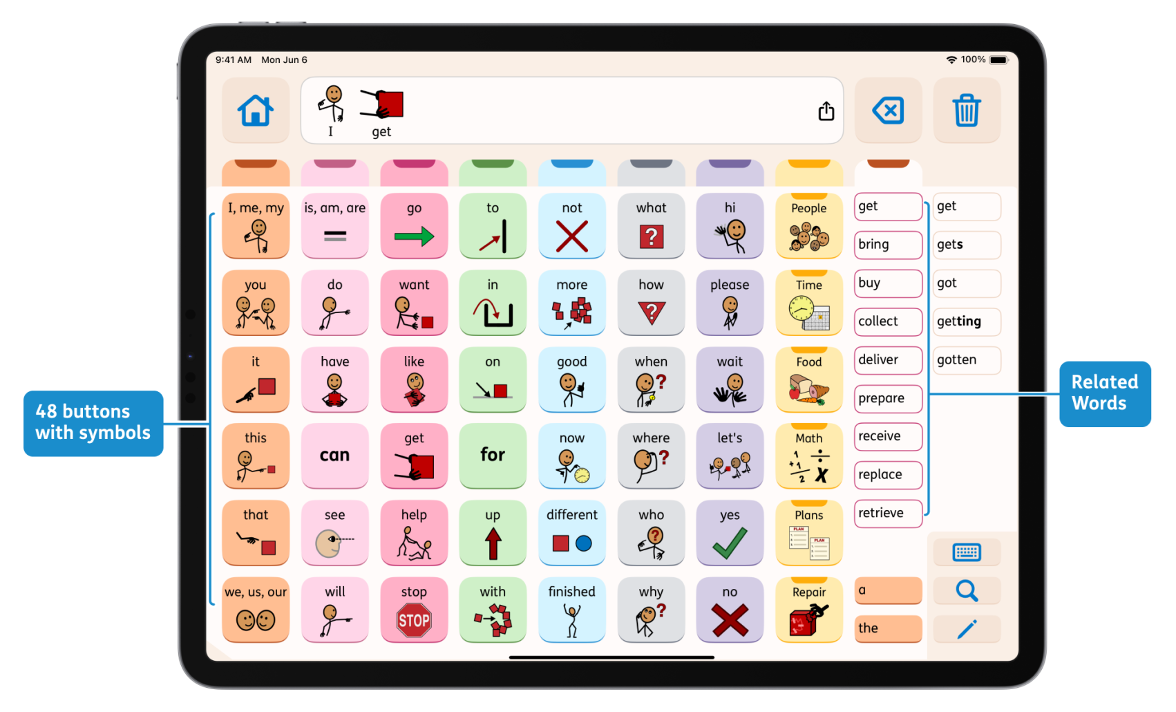 Why does Proloquo have a fixed grid size? - AssistiveWare