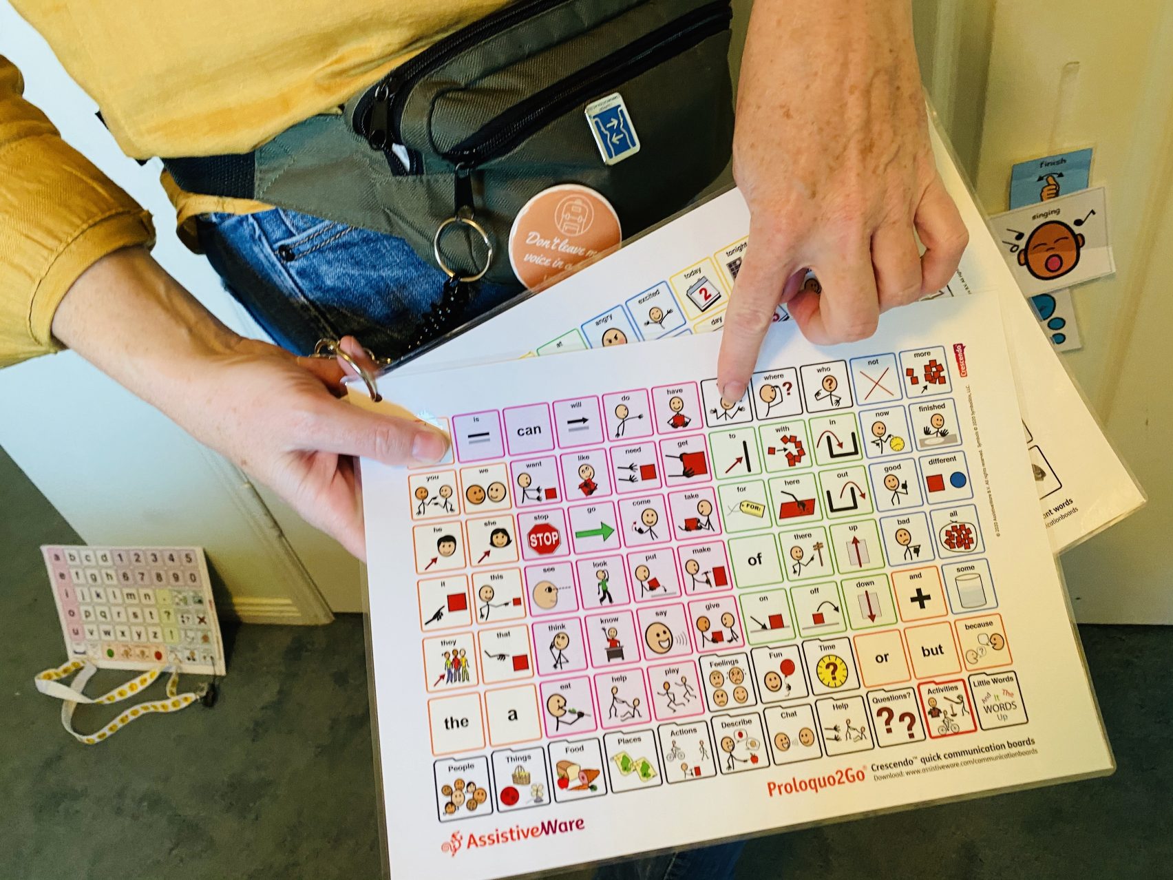 AssistiveWare's Core word boards - AssistiveWare