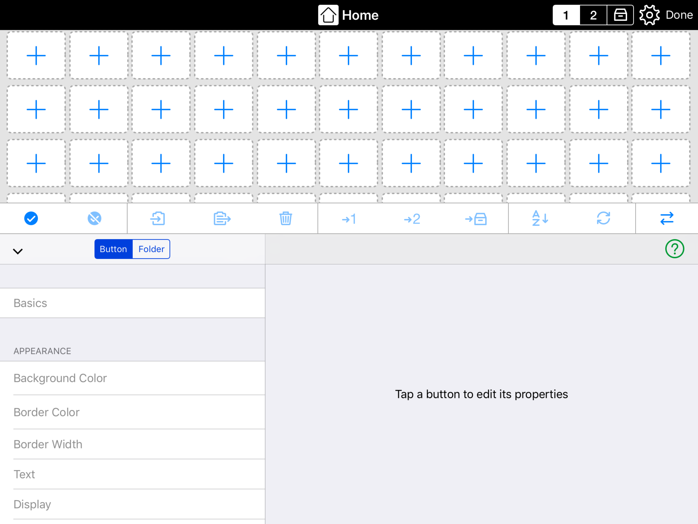 Add a button - AssistiveWare