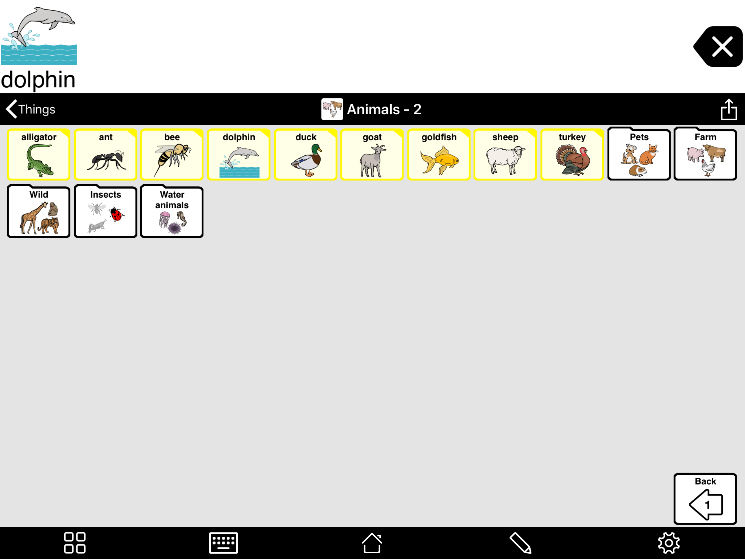 Search for a button - AssistiveWare