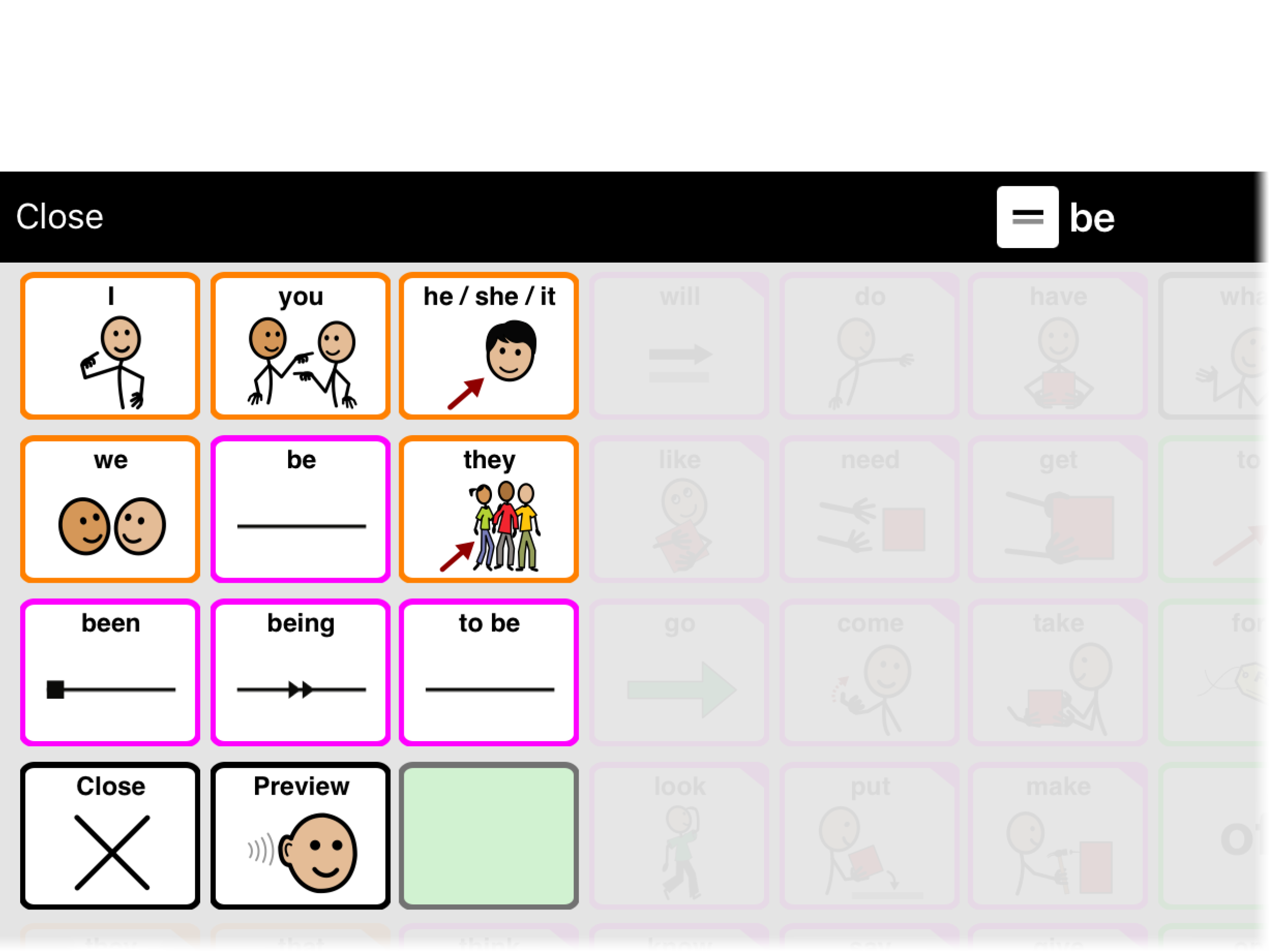 Find different forms of a word - AssistiveWare