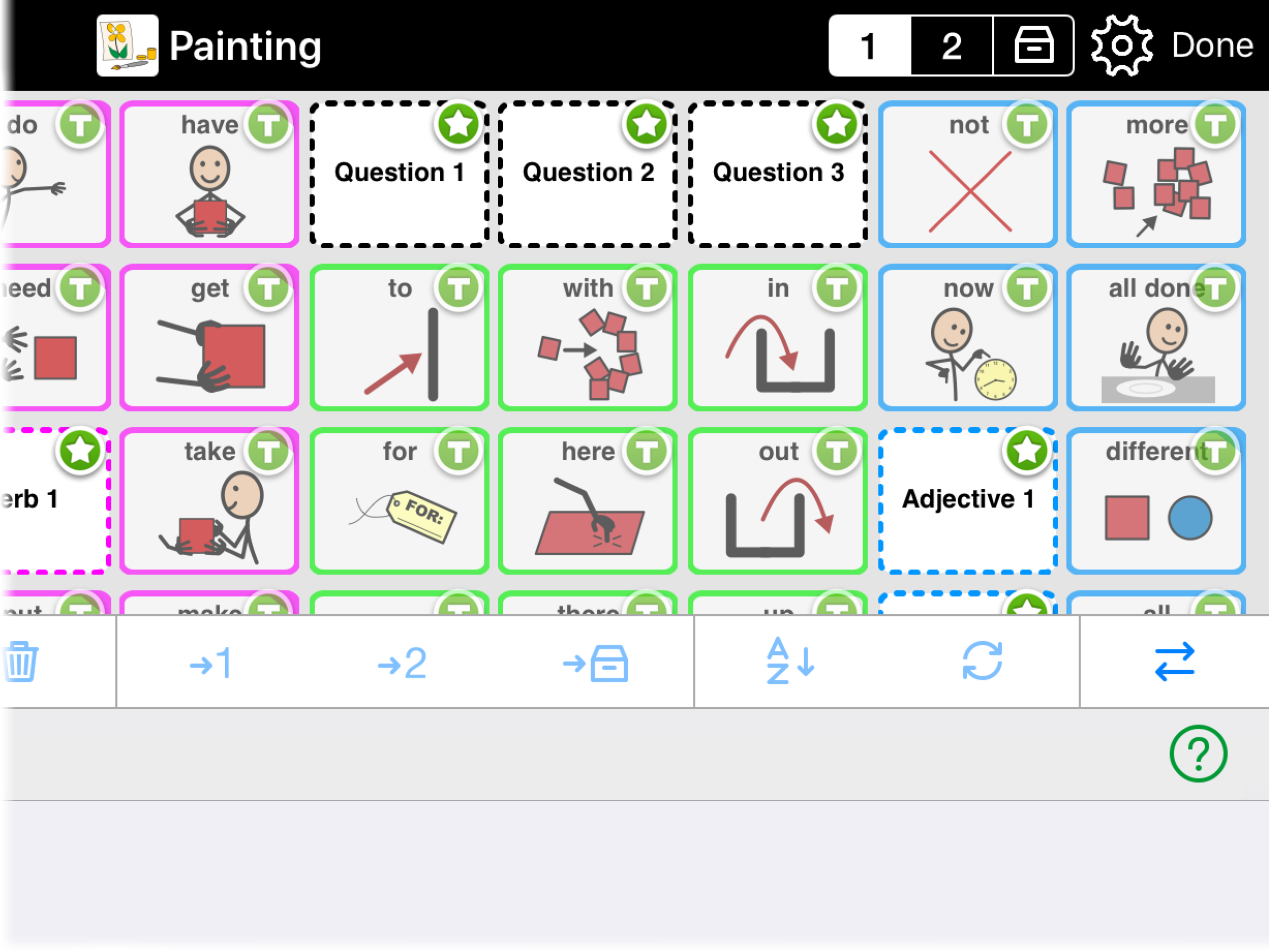 Make a new folder based on an Activity Template - AssistiveWare