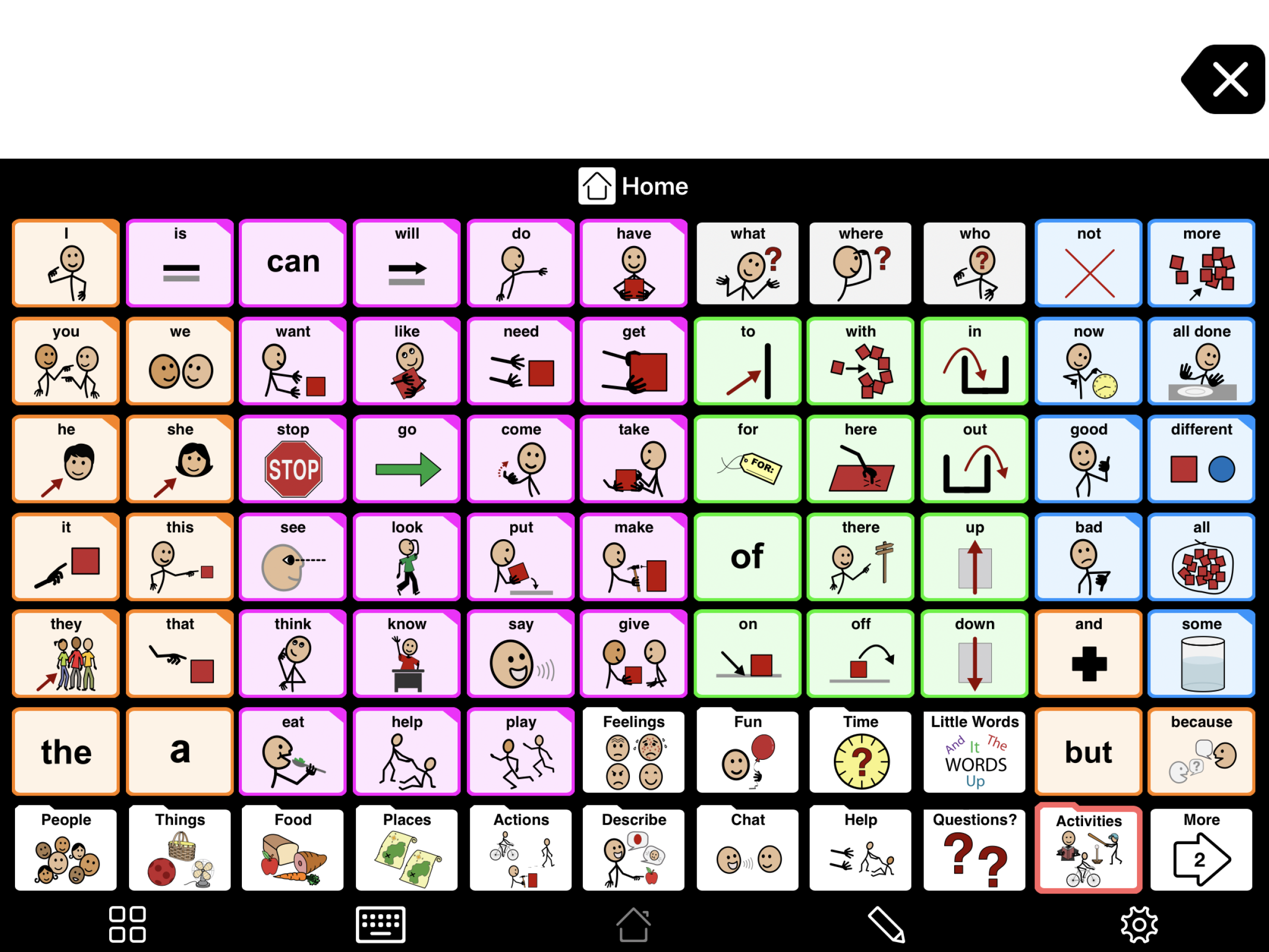 Change the color code and page background - AssistiveWare